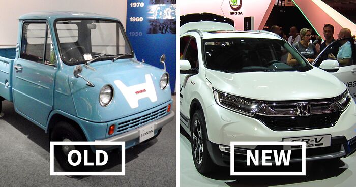 This Is How These 25 Modern Cars Of Famous Brands Look In Comparison ...