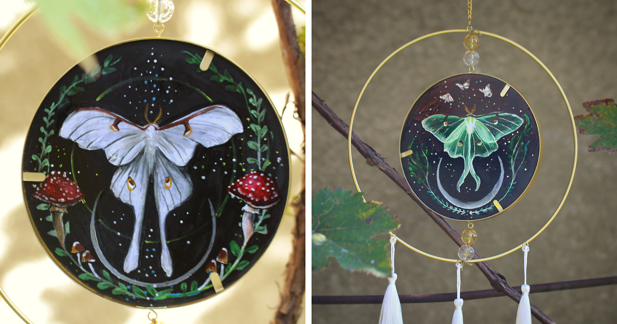I Love To Paint Fairy Tale Mirrors (9 Pics) | Bored Panda