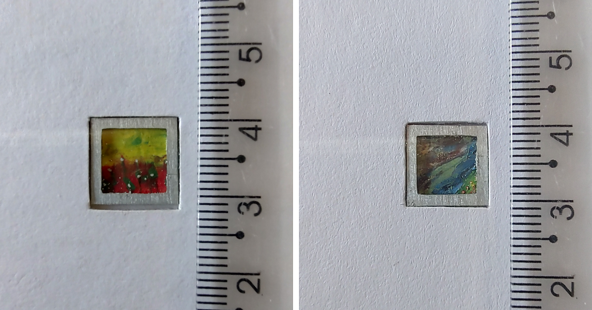 I Create Tiniest Paintings In The World (11 Pics) | Bored Panda
