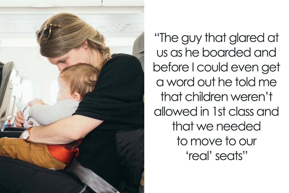 Mother Wonders If She’s A Jerk For Buying First-Class Ticket For Her Toddler | Bored Panda