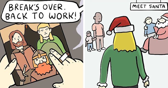 Slightly Dark And Amusing: 26 New Comics By Skeleton Claw | Bored Panda