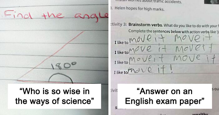 50 Of The Sassiest And Funniest Test Answers (New Pics)