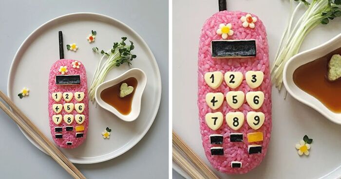 This 39-Year-Old Korean Food Artist Makes The Cutest Meals (55 Pics)