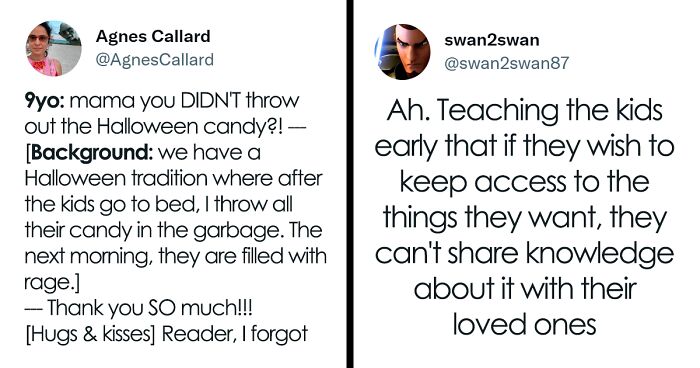 Mom Tweets About Throwing Away Her Kids’ Halloween Candy, People Come ...