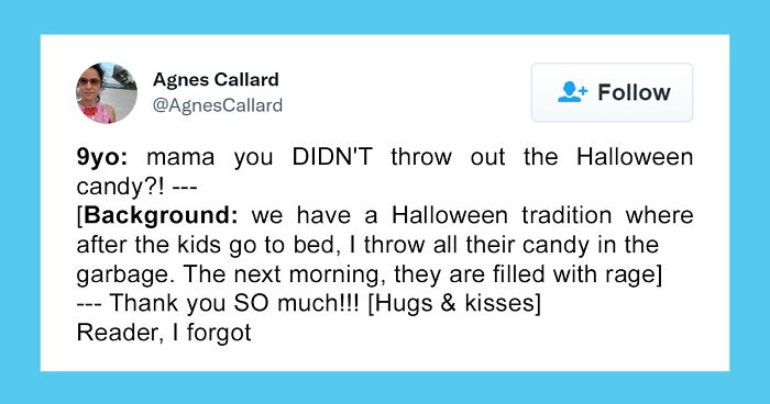 Mom Tweets About Throwing Away Her Kids’ Halloween Candy, People Come ...