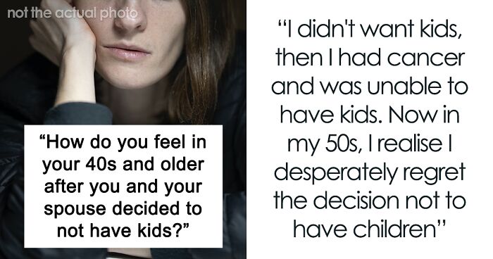 Someone Asks Childfree People Over 40 How They Feel About Not Having ...