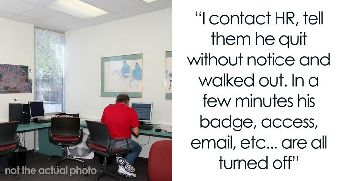 Employee Is Surprised His Badge Is Not Working, Team Lead Reminds Him ...