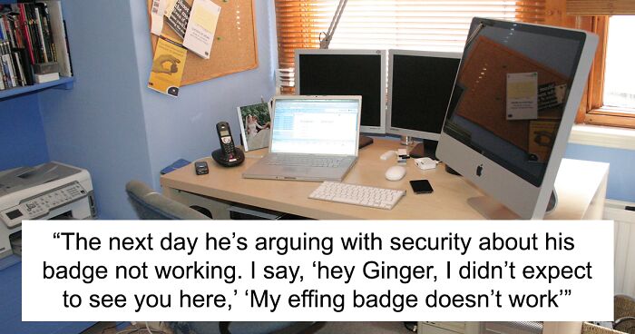 Employee Is Surprised His Badge Is Not Working, Team Lead Reminds Him ...