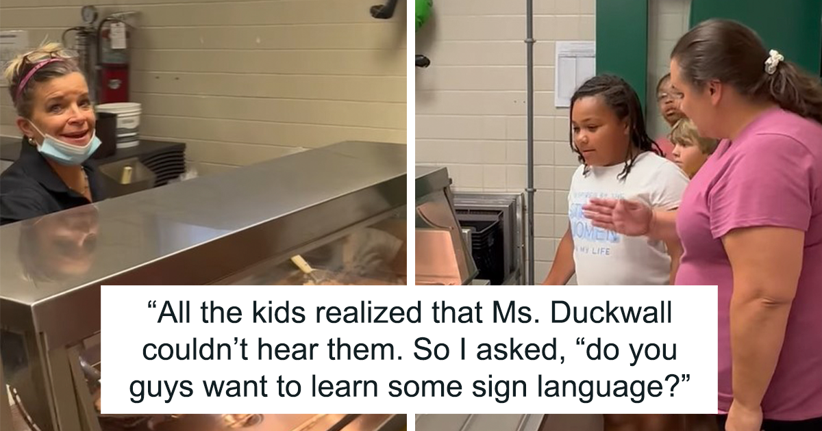 Students Using Sign Language