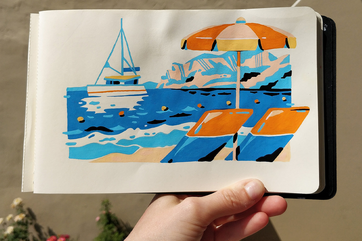 Exploring The World Through My Sketchbook: 12 Drawings | Bored Panda