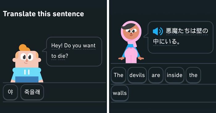 40 Of Duolingo’s Funniest And Most Random Translation Prompts, As ...