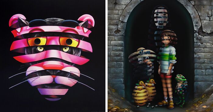 Dutch Artist Reveals What’s “Trapped” Inside Popular Cartoon, Fairy ...