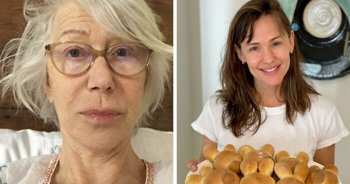 30 Instances Famous People Posted Photos Without Any Filters Or Retouching