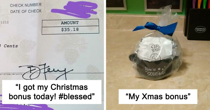 30 Times Employees Expected Something Great For A Holiday Bonus But Got ...