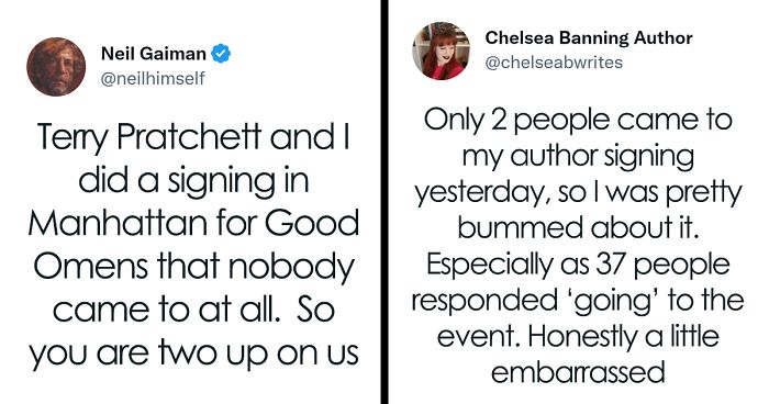 25 Famous Authors Share Their Worst Moments After This New Author ...