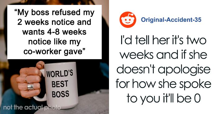 Employee Gets Accused Of Trying To Sabotage The Company By Handing In 2 ...