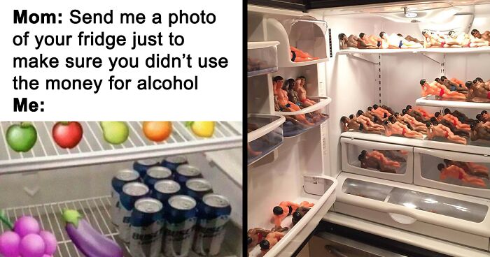 35 Pics Of Unexpected Things In Fridges That People Shared On This ...