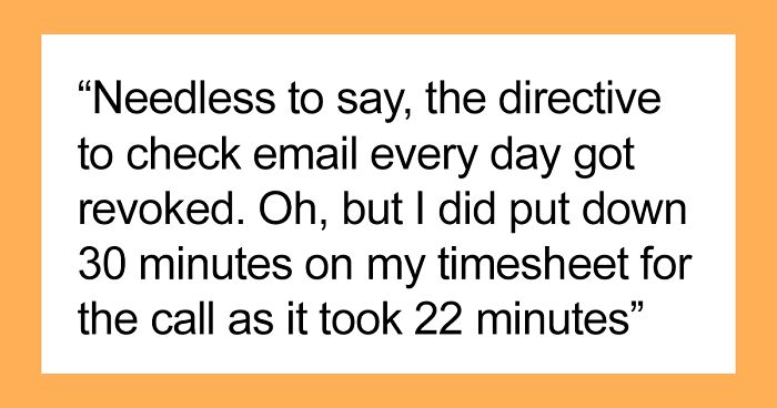 Corporate Policy Demands Employees Check Work Emails Daily, Witty Part ...
