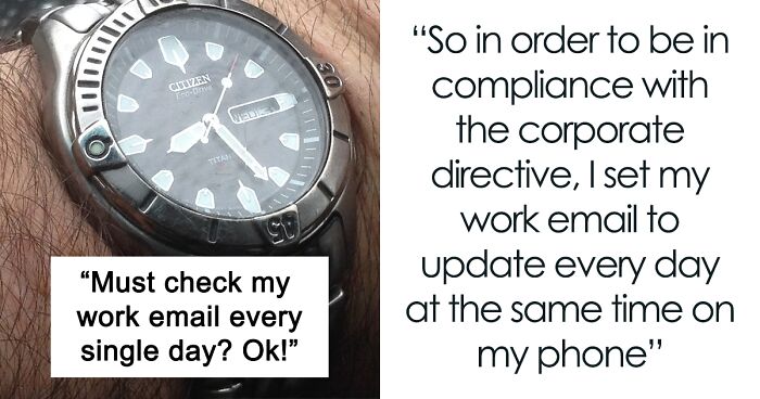 Corporate Policy Demands Employees Check Work Emails Daily, Witty Part ...