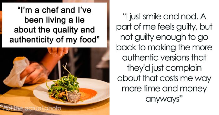 “I’m Worried That One Day They Will Find Out”: Personal Chef To An ...
