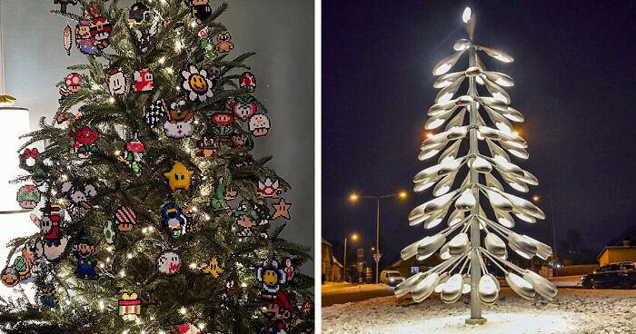 50 People Who Won Christmas With Their Creative Christmas Trees (New ...