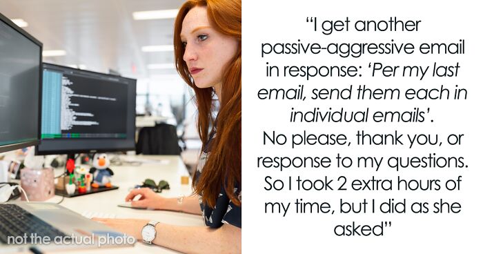“Oh, You Want Individual Emails? You Got It”: Woman Teaches A Passive ...