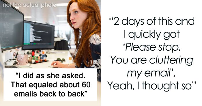 “Oh, You Want Individual Emails? You Got It”: Woman Teaches A Passive ...
