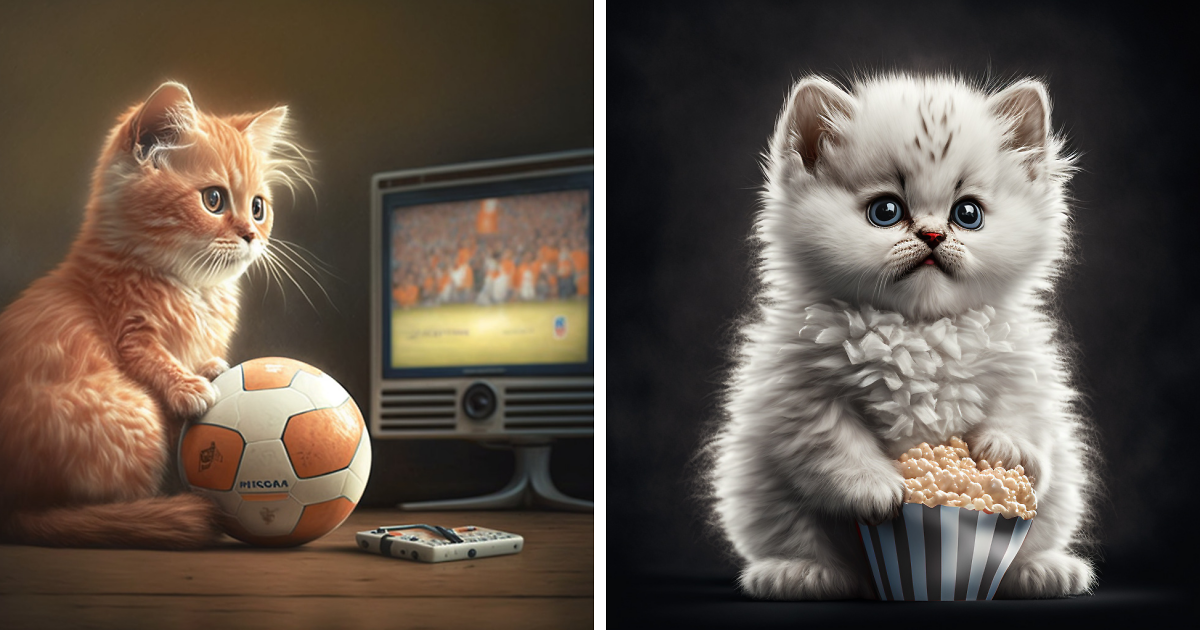 I Made These Purrrfect Fans Of Football (17 Pics) | Bored Panda