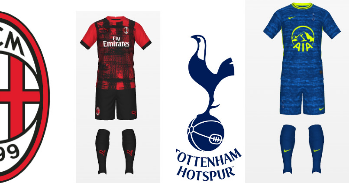 I Created Concept Kits For Soccer Teams For Fun, Here Are Some Of Them ...