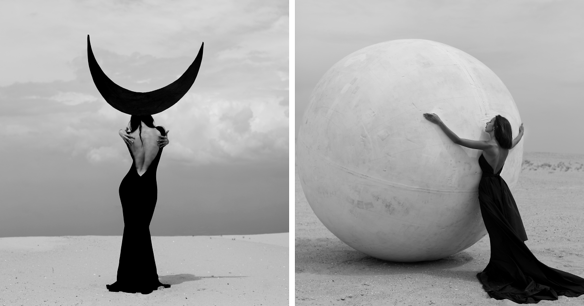 New Moon By Olha Stepanian | Bored Panda