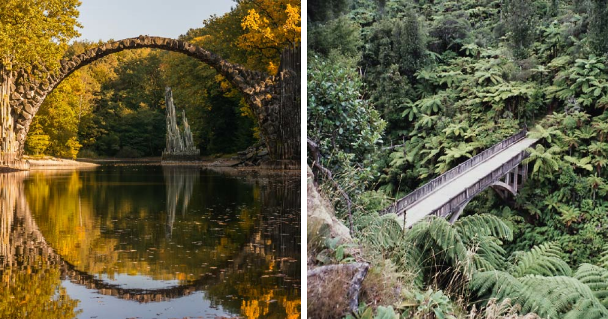 62 Mysterious Bridges That Seem To Have Come Out Of A Book | Bored Panda