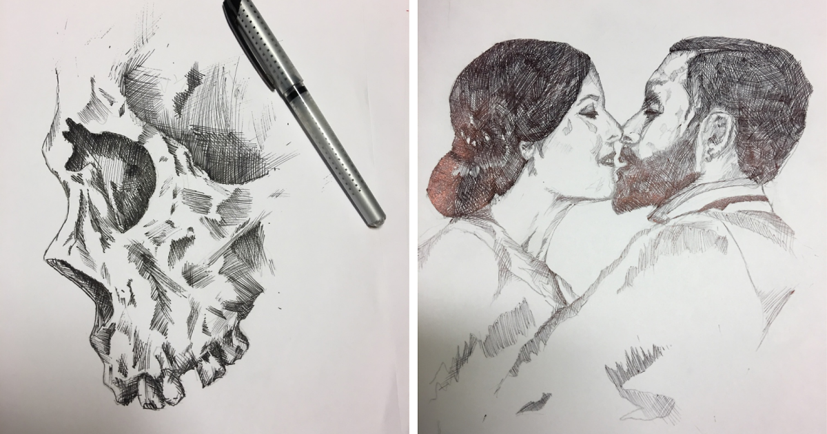 This Is My Artwork That I Never Really Showed Anyone Before | Bored Panda