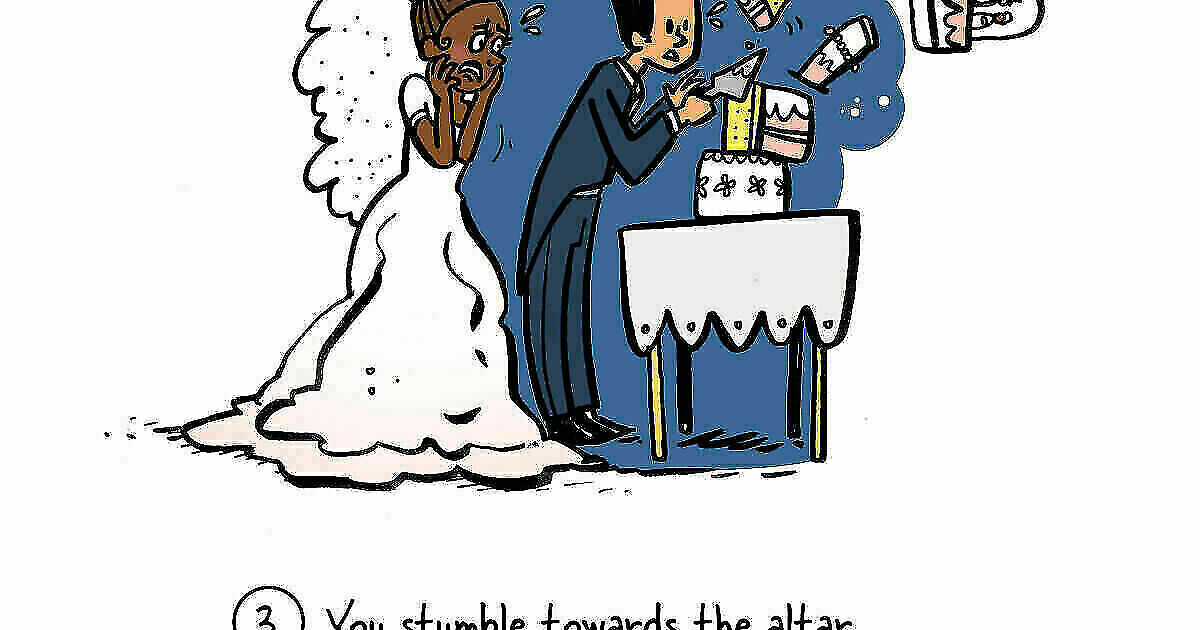 I Made Cartoons About Typical Situations At The Wedding That Every ...