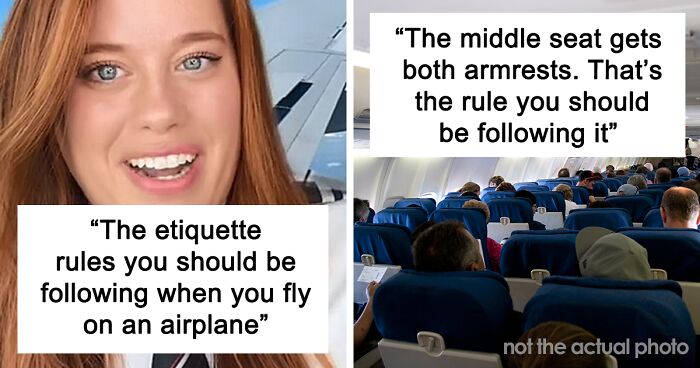 Pilot Shares Plane Etiquette Rules That Some People Still Can’t Seem To ...
