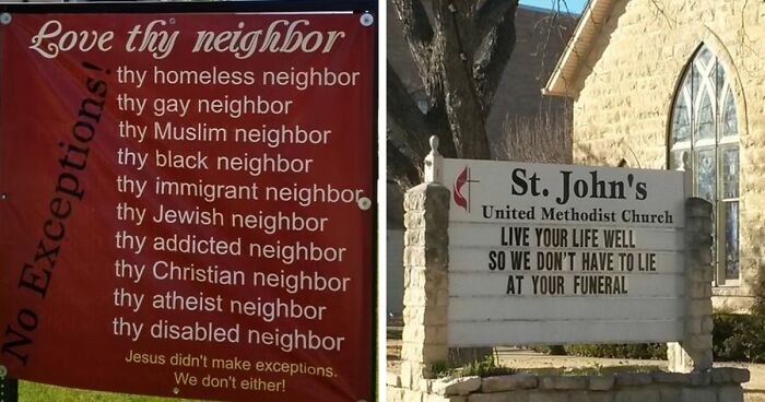 40 Clever, Fun And Plain Hilarious Church Signs