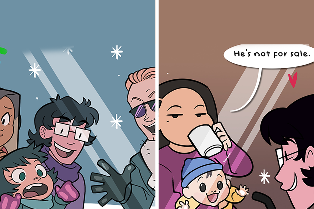 I Capture My Marriage And Pregnancy In 35 Honest Comics (New Pics ...