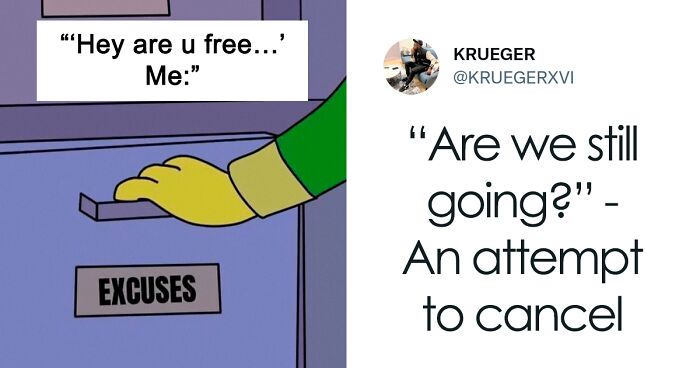 40 Funny And Relatable Introvert Memes That Are Worth Cancelling Your ...