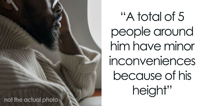 Man Confronts “Giant” 6’8″ Man After He Stopped Him From Reclining His ...