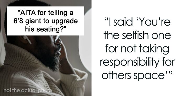 Man Confronts “Giant” 6’8″ Man After He Stopped Him From Reclining His ...