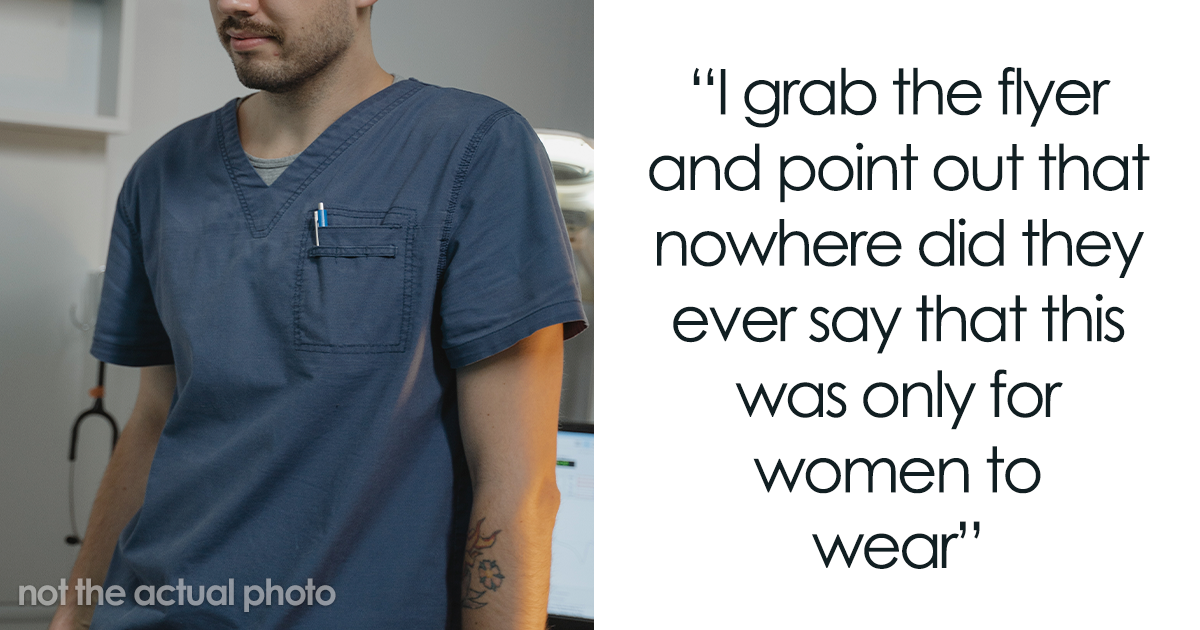 Male Nurse Maliciously Complies With Management’s Gender-Biased Dress ...