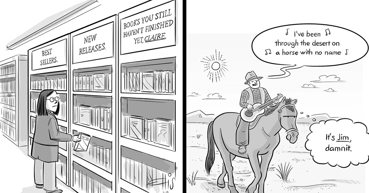 Humorous One-Panel Comics By Ellis Rosen (50 Pics) | Bored Panda