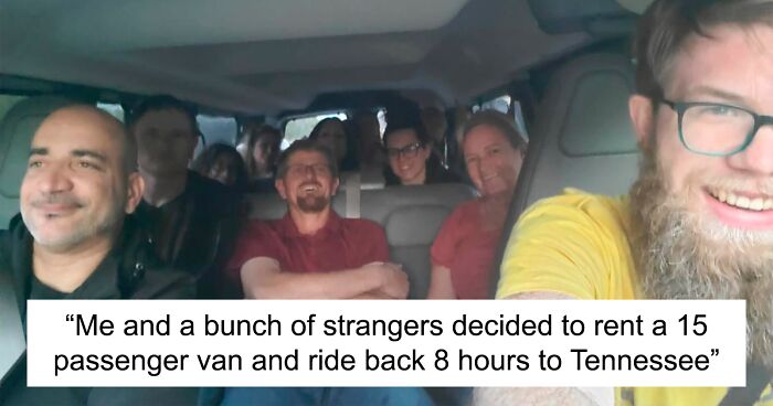 13 Random Strangers Rented A Van Together To Go On A Road Trip After ...