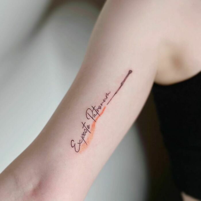 Expecto Patronum Tattoo