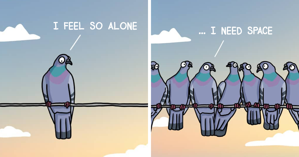 30 “Anxious Animals” Comics That Perfectly Sum Up The Struggle Of ...