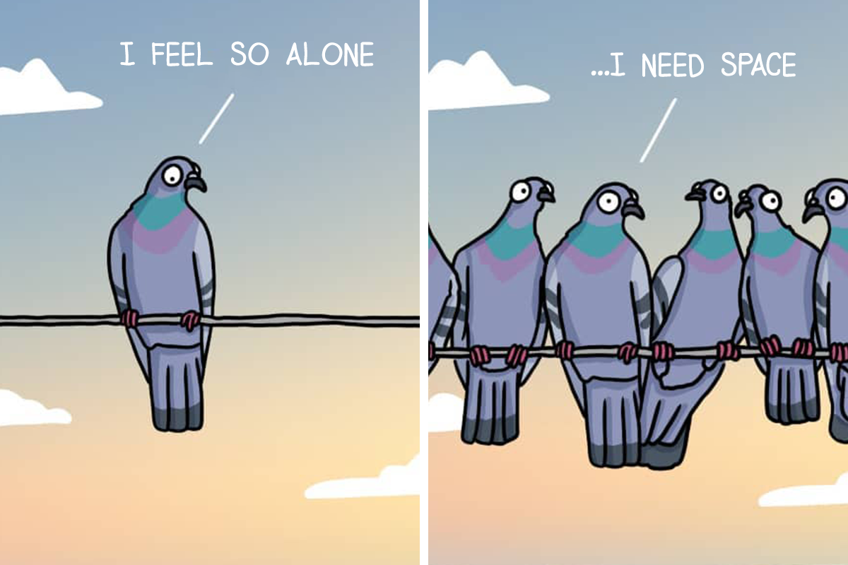 30 “Anxious Animals” Comics That Perfectly Sum Up The Struggle Of ...