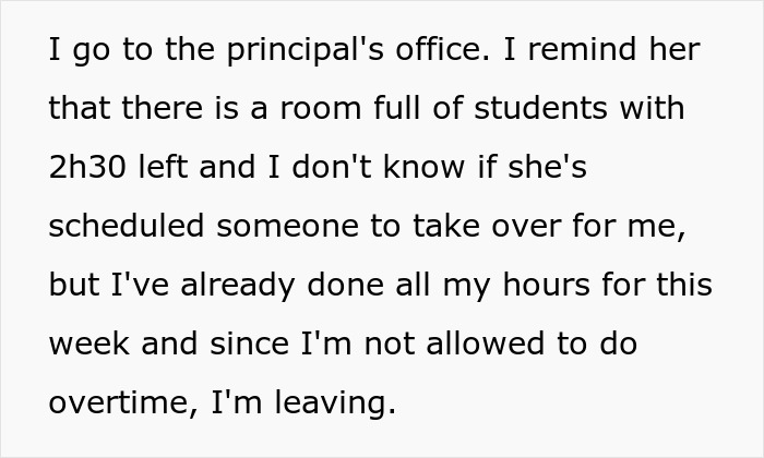Teacher Leaves Exam Early, Forcing The School Principal To Monitor The ...