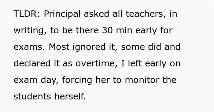 Teacher Leaves Exam Early, Forcing The School Principal To Monitor The ...