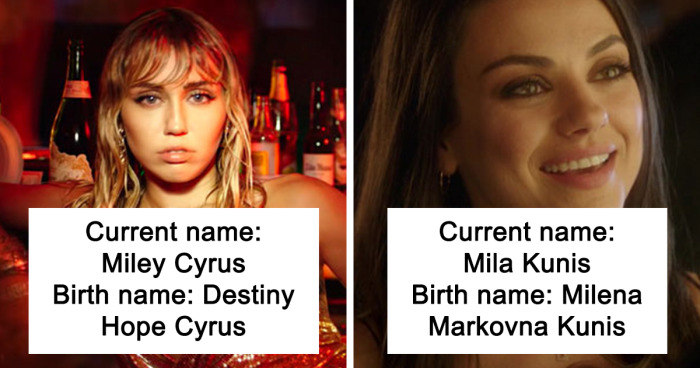 Some Well-Known Celebrities Have Real Names That Most Of Us Have No ...