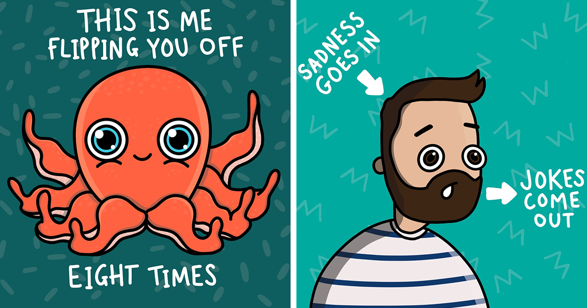 My 30 Simple Illustrations With Insightful Humor | Bored Panda