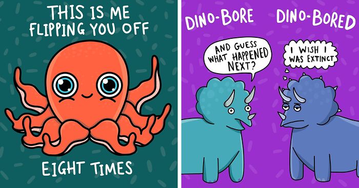 My 30 Simple Illustrations With Insightful Humor | Bored Panda
